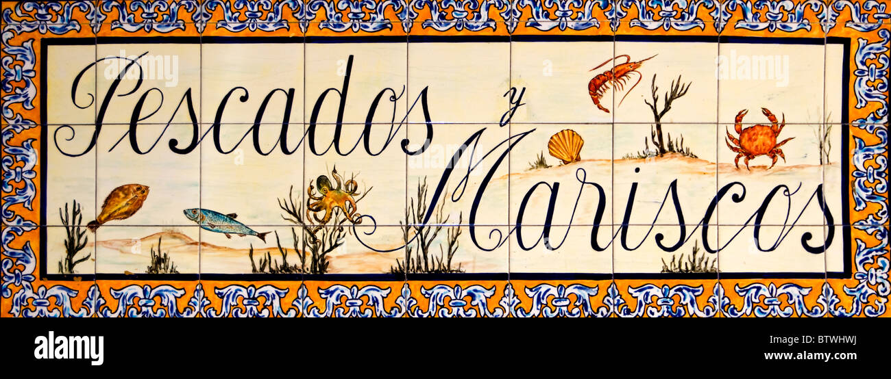Seville Spain Andalusia Pescados Mariscos Seafood Fish Restaurant ...
