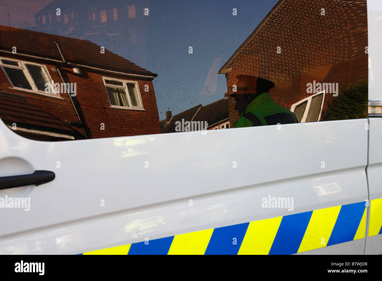 Police at work in the community, England Stock Photo - Alamy