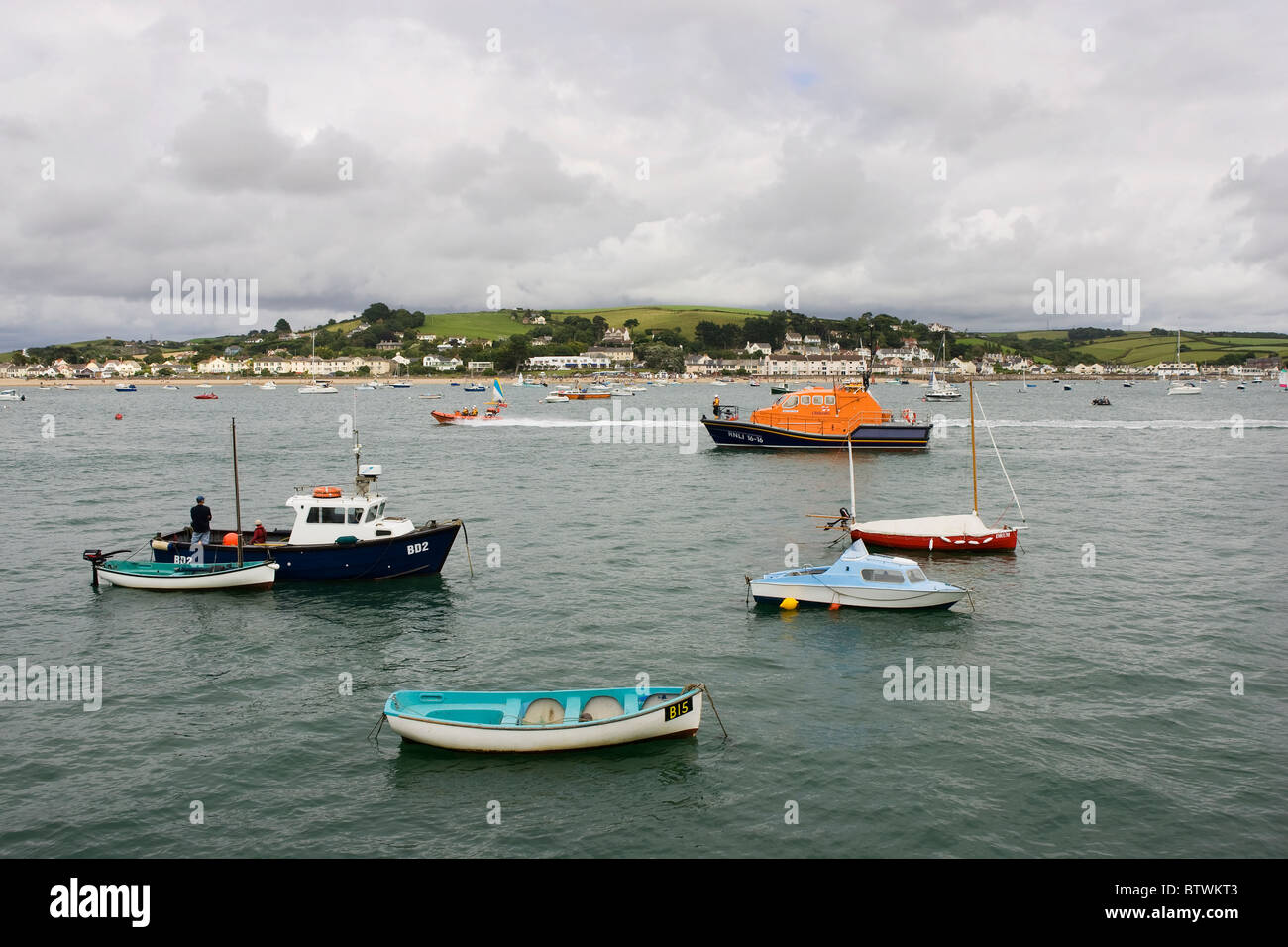 Appledore RNLI lifeboat Tamar Class 'Mollie Hunt' at Appledore, North ...
