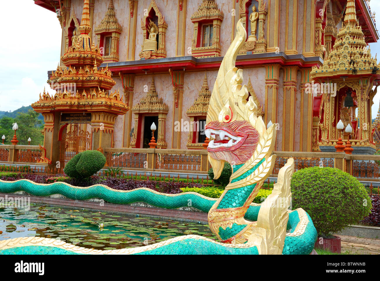 Wat temple Stock Photo - Alamy
