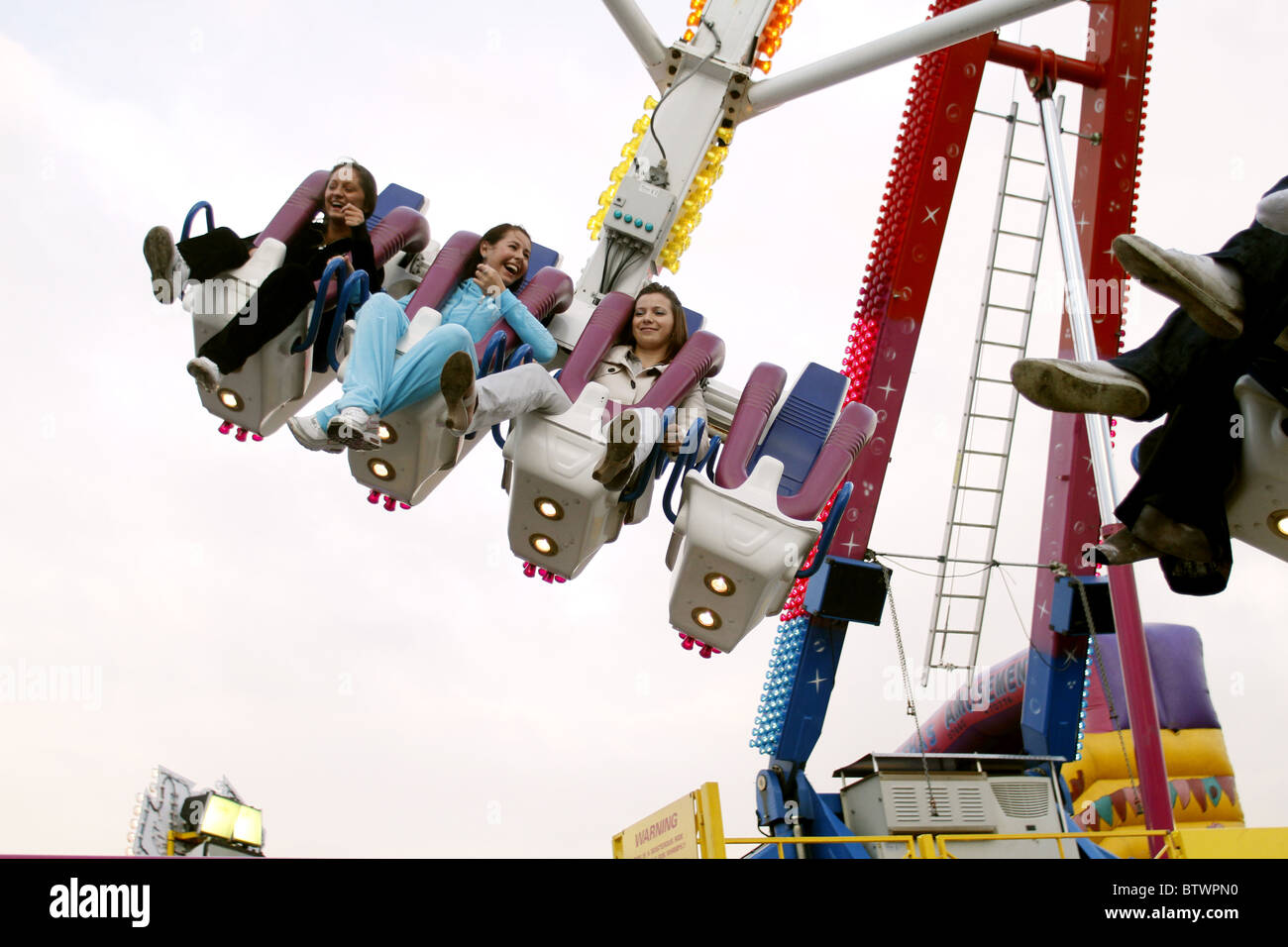 SPIN OUT FAIRGROUND RIDE PICKERING NORTH YORKSHIRE PICKERING NORTH ...