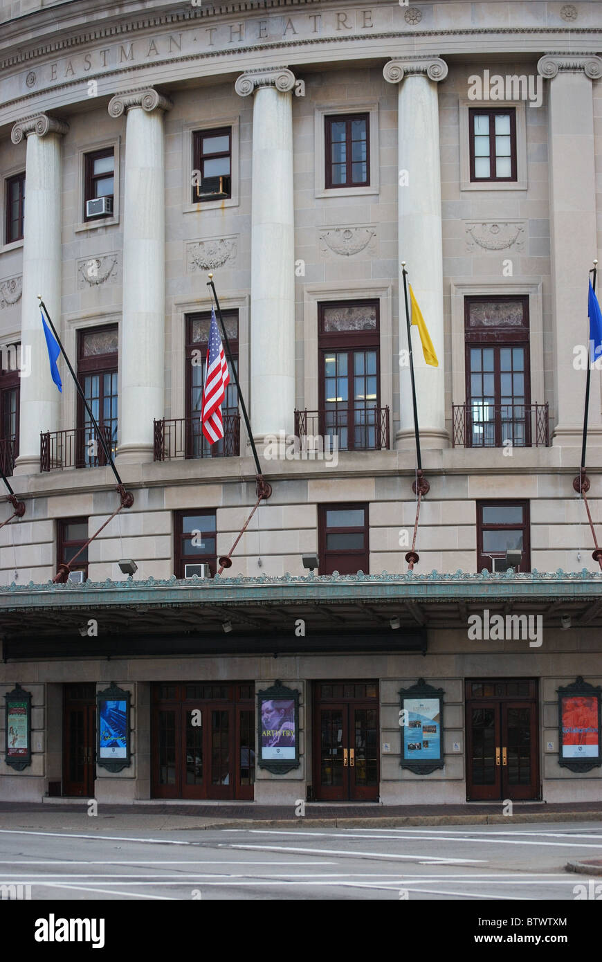 Entrance to Eastman Theater in Rochester, NY Stock Photo - Alamy