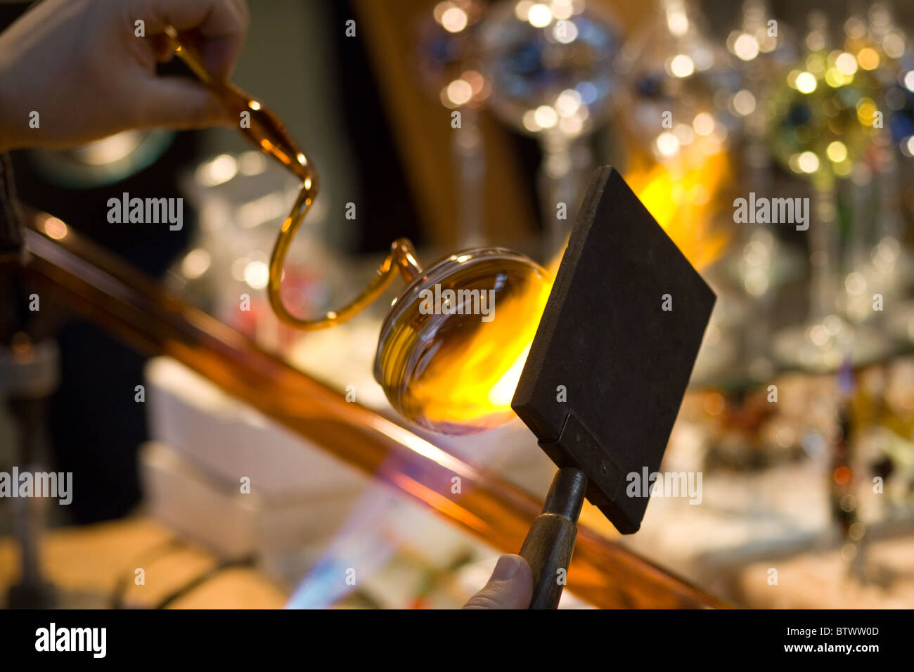 Crystal making hi-res stock photography and images - Alamy