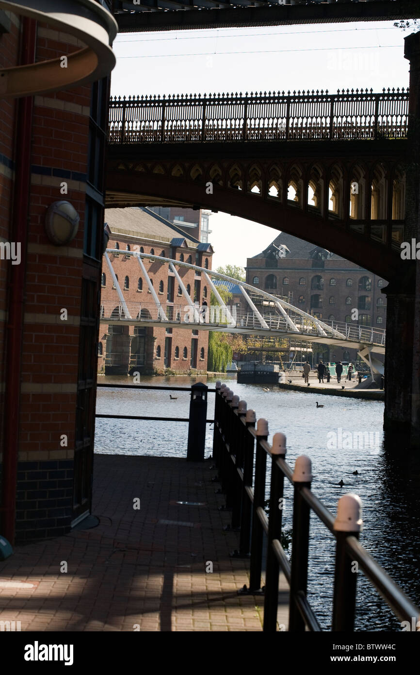 Castlefield Canal Basin near the junction of The Rochdale and ...
