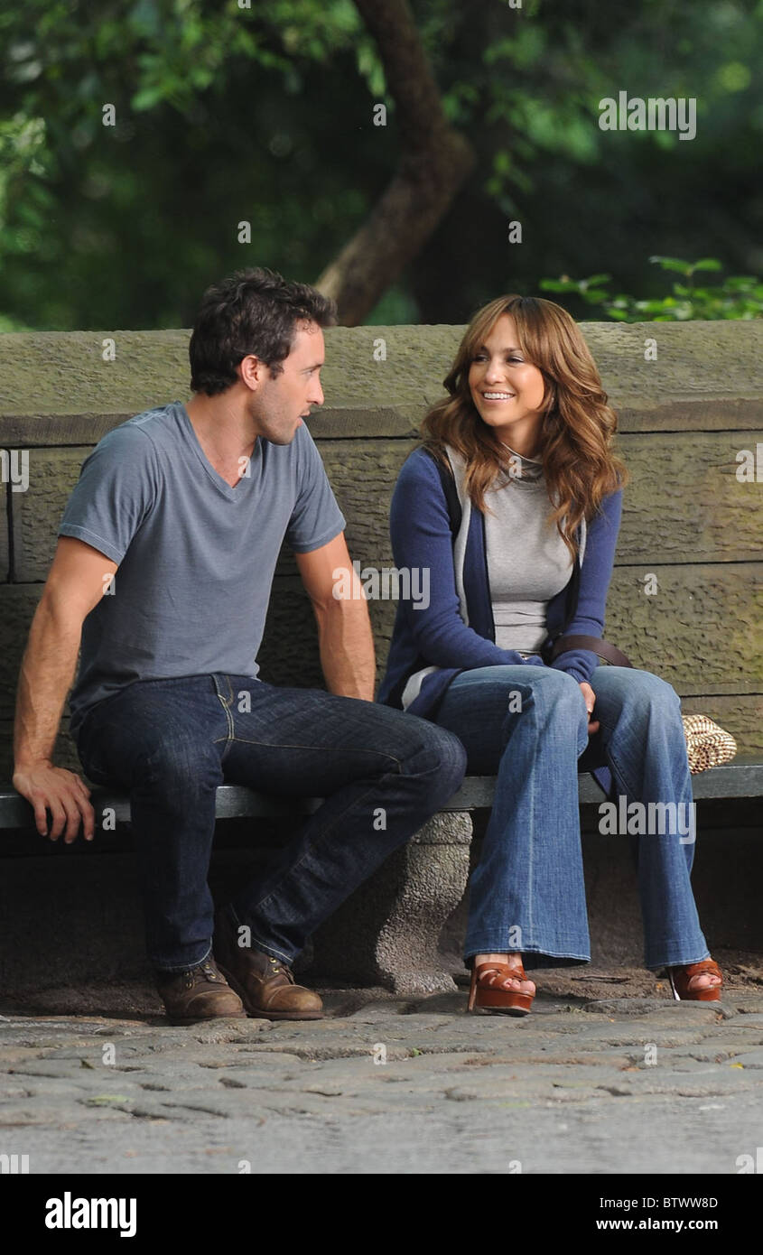 THE BACK-UP PLAN Film Shoot - WED Stock Photo - Alamy