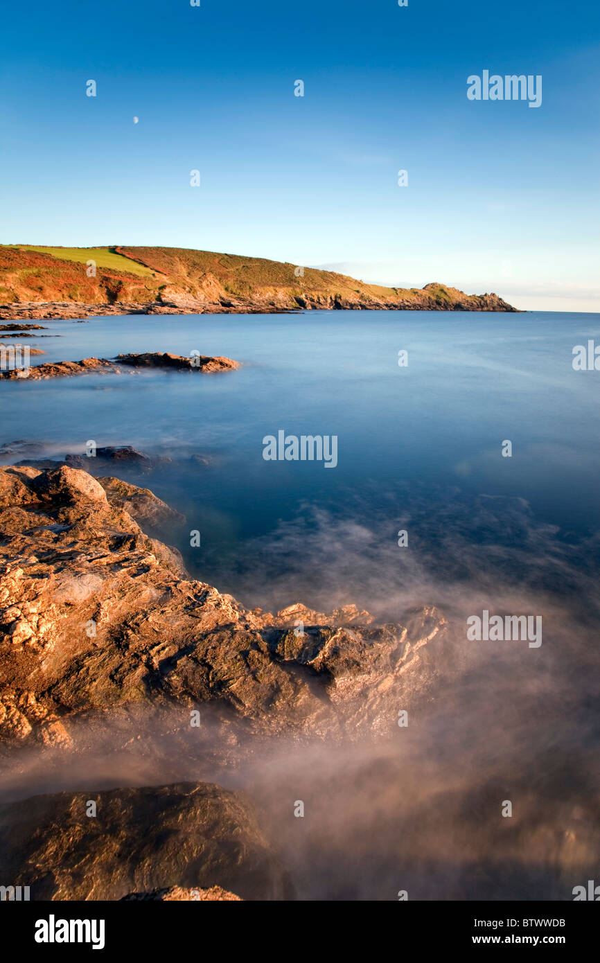Cudden Point from Stackhouse Cove; Mount's Bay; Cornwall Stock Photo ...
