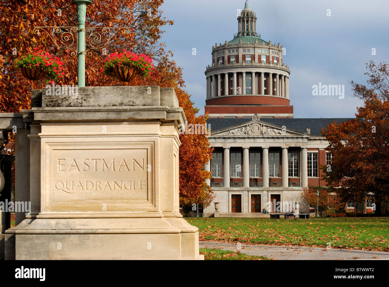 Rush Rhees library at the University of Rochester, NY Stock Photo - Alamy