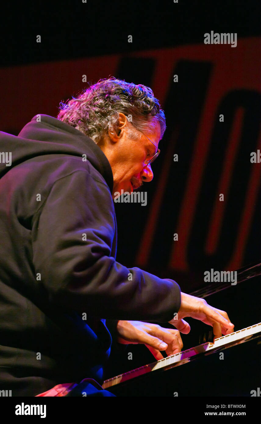 CHICK COREA plays piano on the Jimmy Lyons Stage - 2010 MONTEREY JAZZ ...
