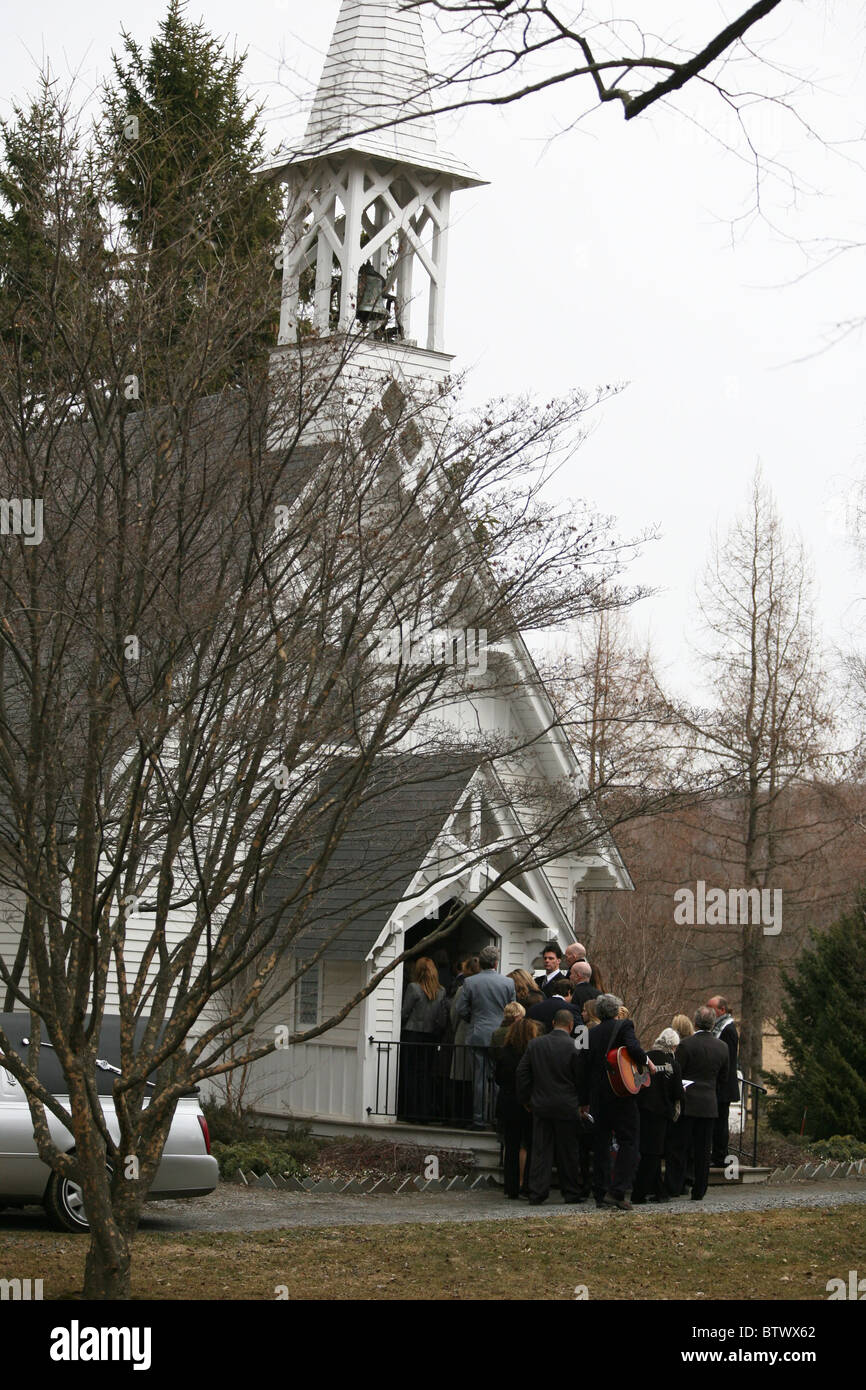 Natasha richardsons funeral hi-res stock photography and images - Alamy