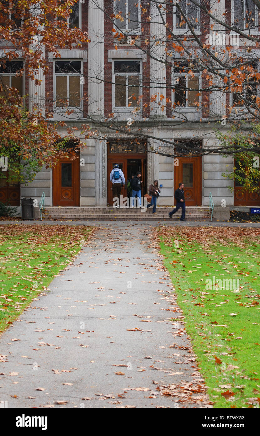 Dewey hall, Uof R campus building Stock Photo - Alamy