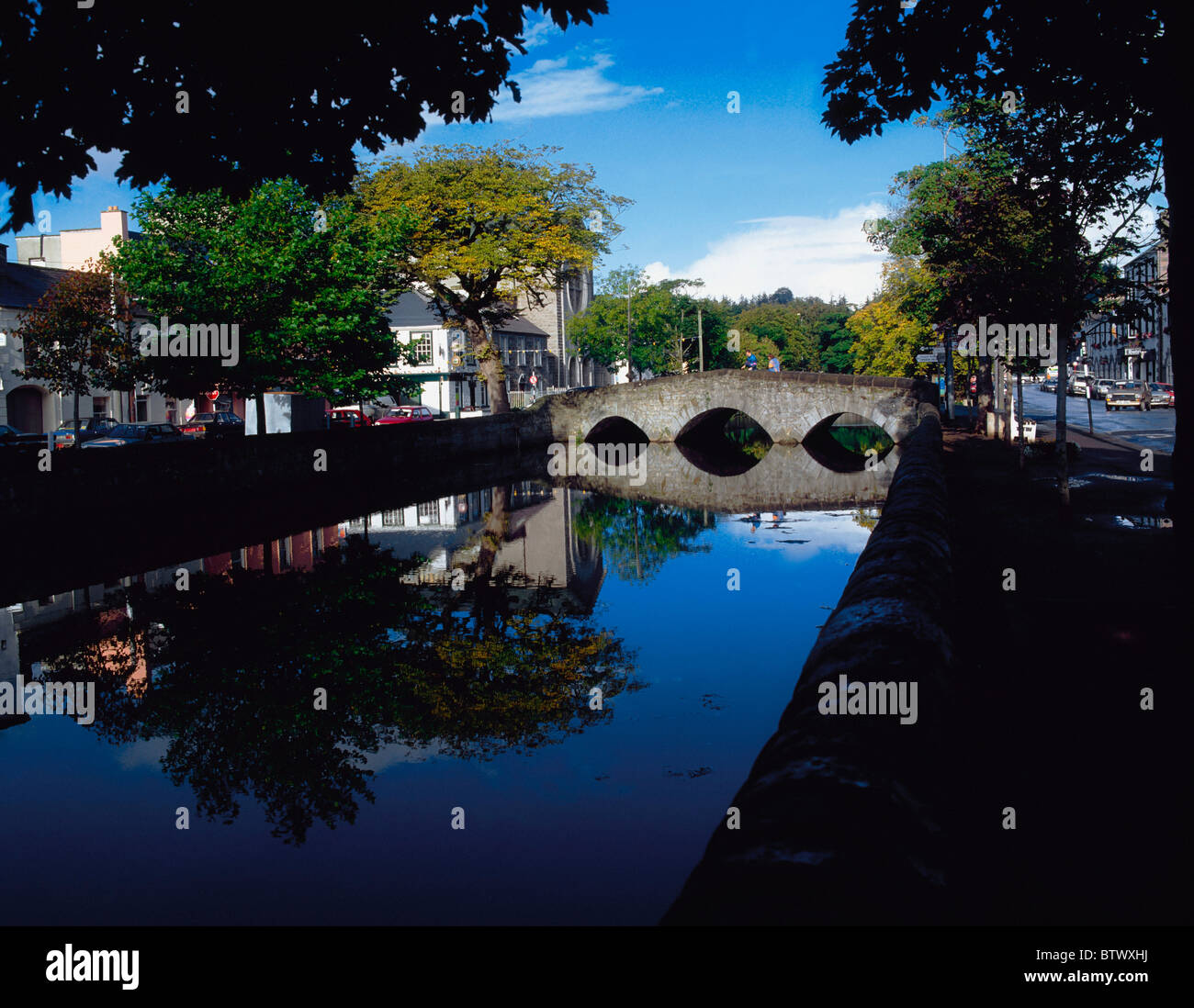 The Mall & Canal, Westport, Co Mayo, Ireland Stock Photo - Alamy