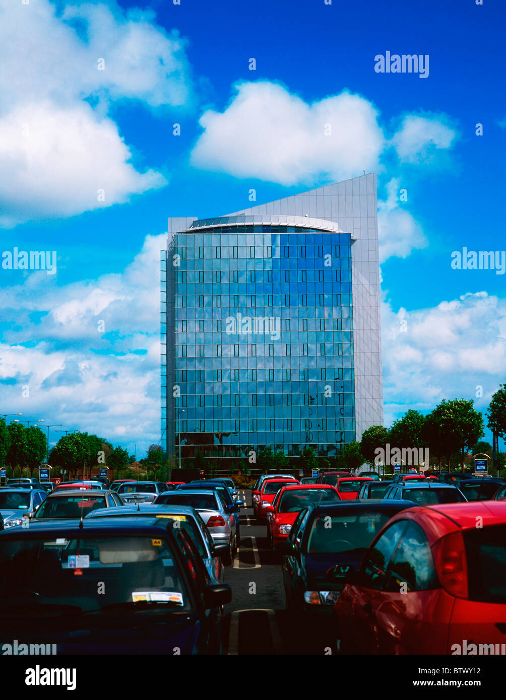 Contemporary Office Building, Blanchardstown, Dublin, Ireland Stock ...