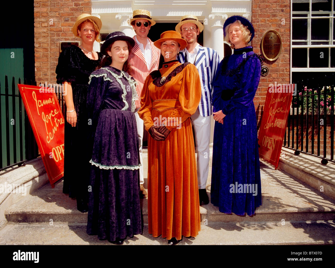 James Joyce Centre, Bloomsday, Dublin, Co Dublin, Ireland Stock Photo ...