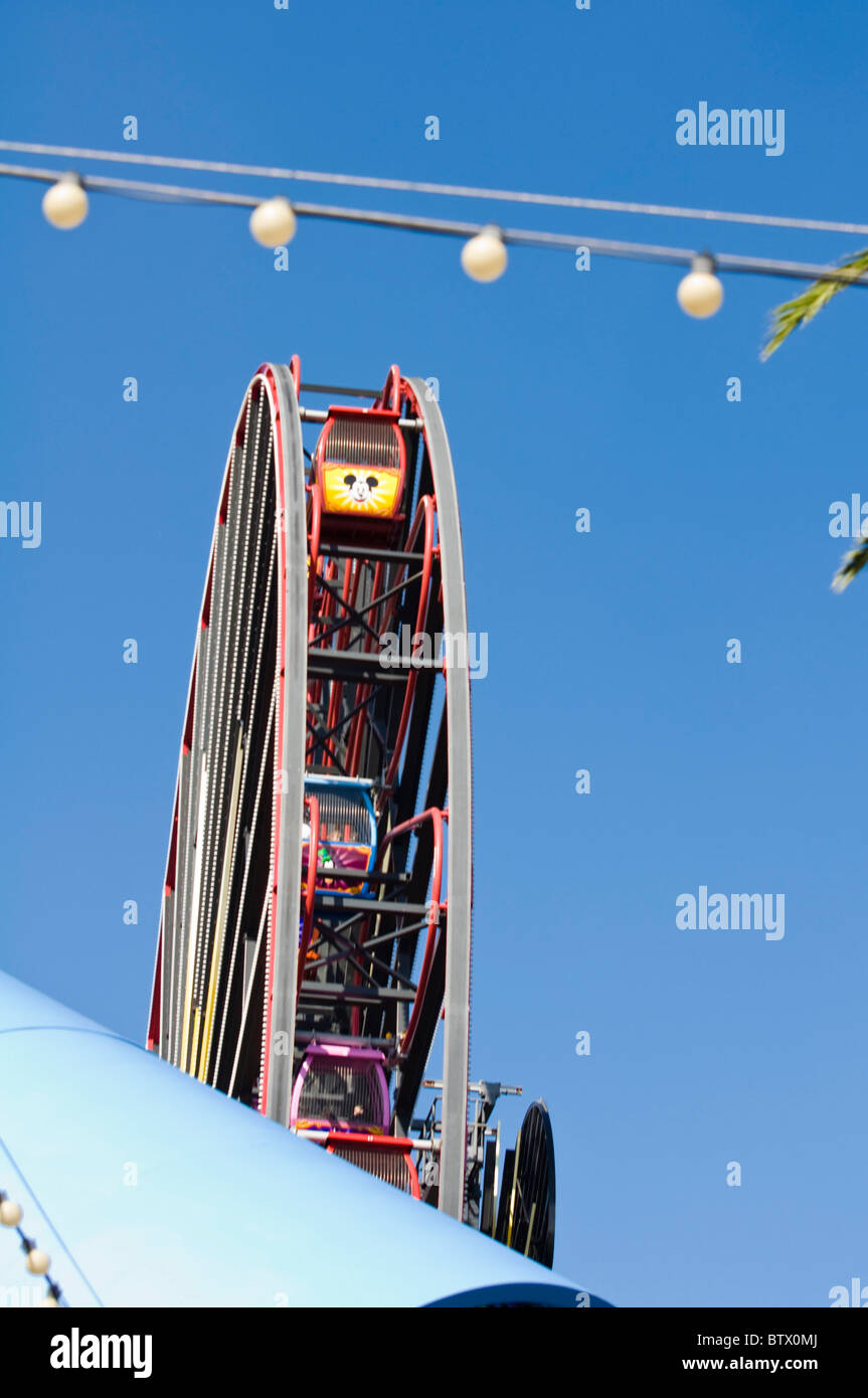 Sun Wheel Ferris wheel, California Adventure Park, Disneyland Stock ...
