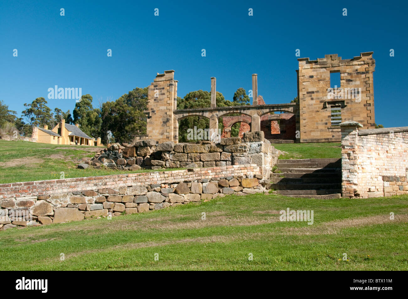 Ruins of the Hospital, Port Arthur Historic Site, Tasmania, Australia ...
