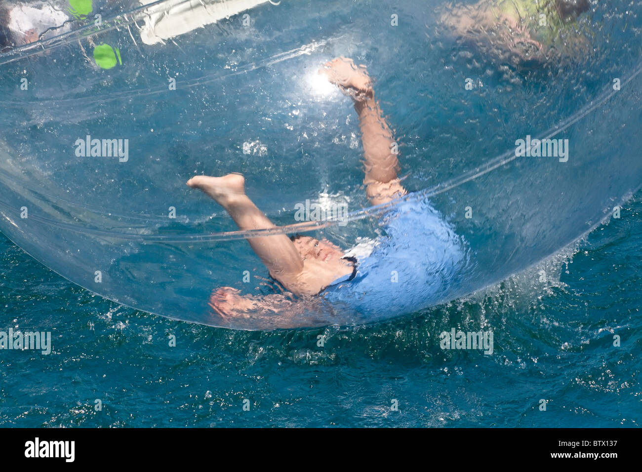Zorbing ball hi-res stock photography and images - Alamy