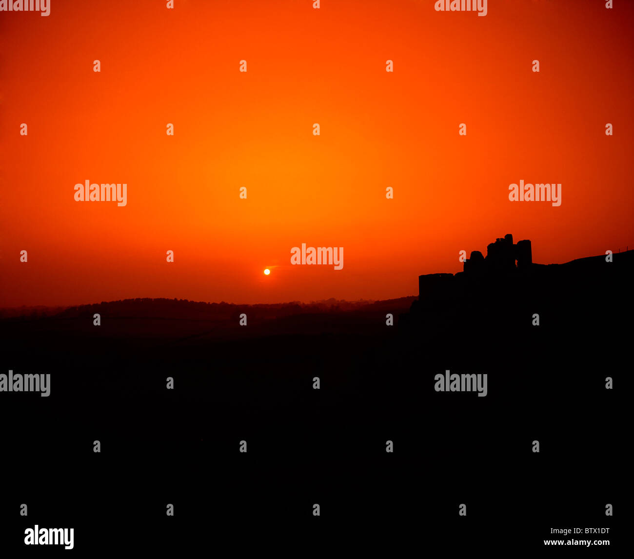 Castle Roche, Co Louth, Ireland; 13Th Century Norman Castle Stock Photo ...