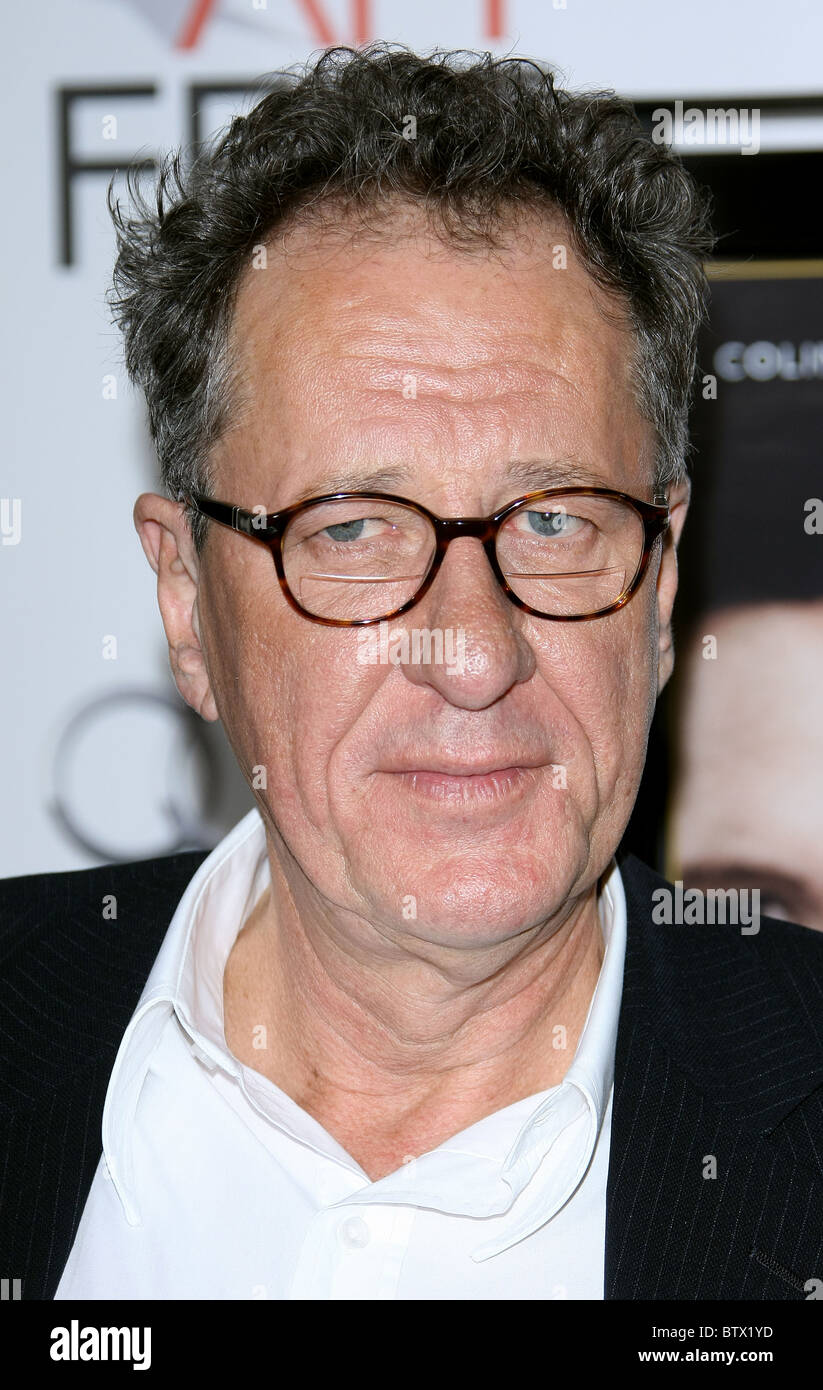 Geoffrey rush the king's speech hi-res stock photography and images - Alamy