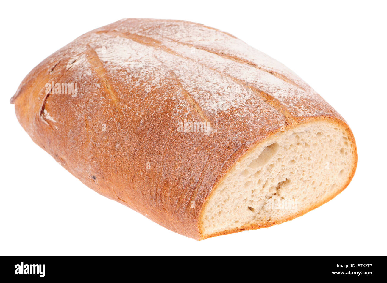 Freshly sliced bread Cut Out Stock Images & Pictures - Alamy