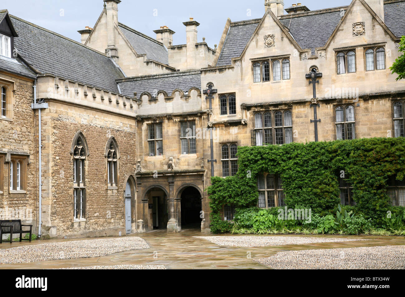 Merton College, Oxford University Stock Photo - Alamy
