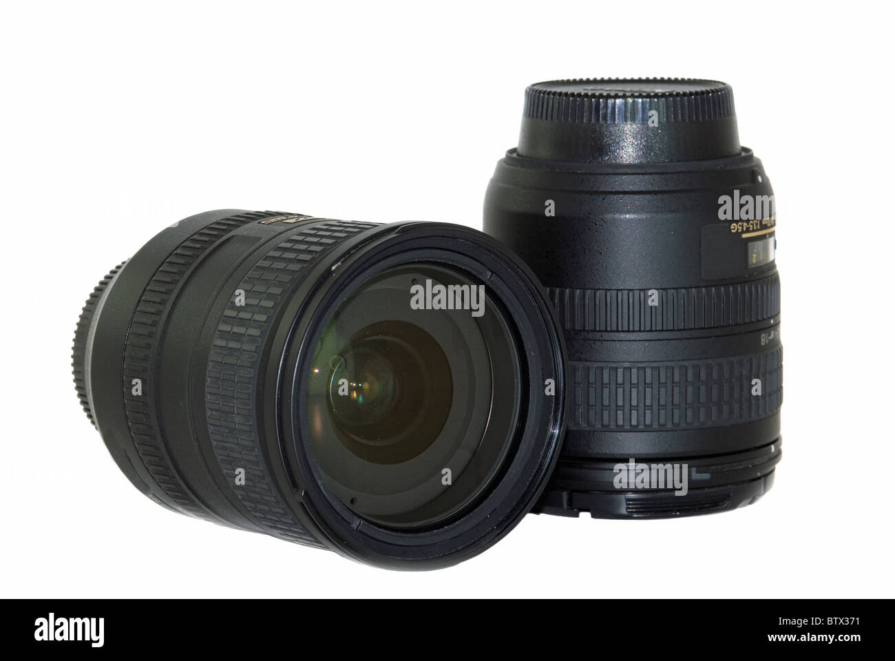 A pair of camera lens which is used for digital cameras Stock Photo - Alamy