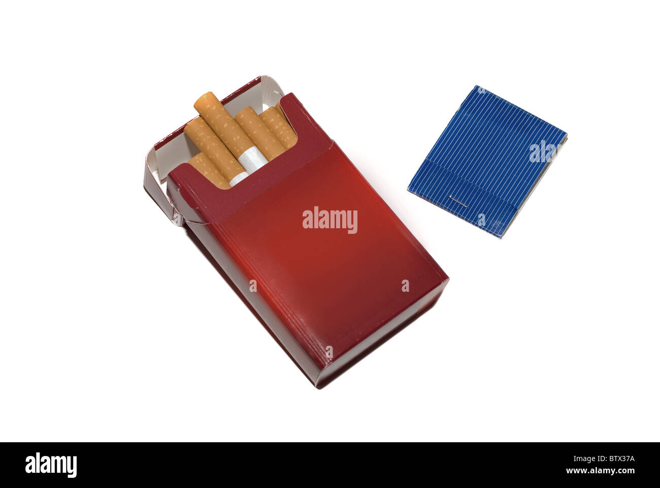 Open Pack Of Cigarettes High Resolution Stock Photography and Images ...