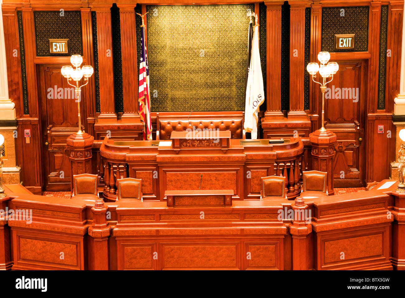 Springfield illinois inside state capitol hi-res stock photography and ...