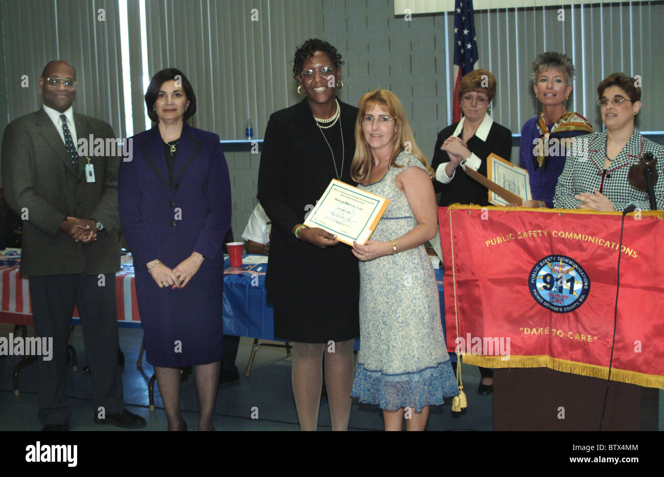 Police dispatcher supervisor receives award at the annual 911 ...