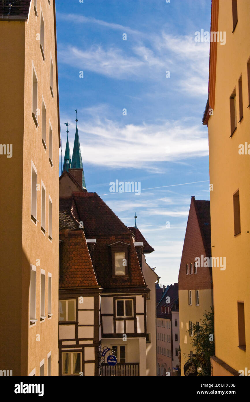 German rooftops hi-res stock photography and images - Alamy