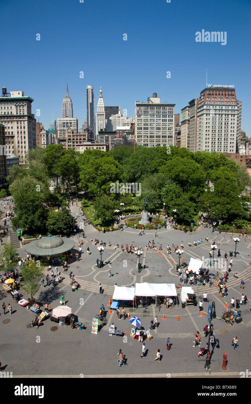 Union Square Park Stock Photo - Alamy