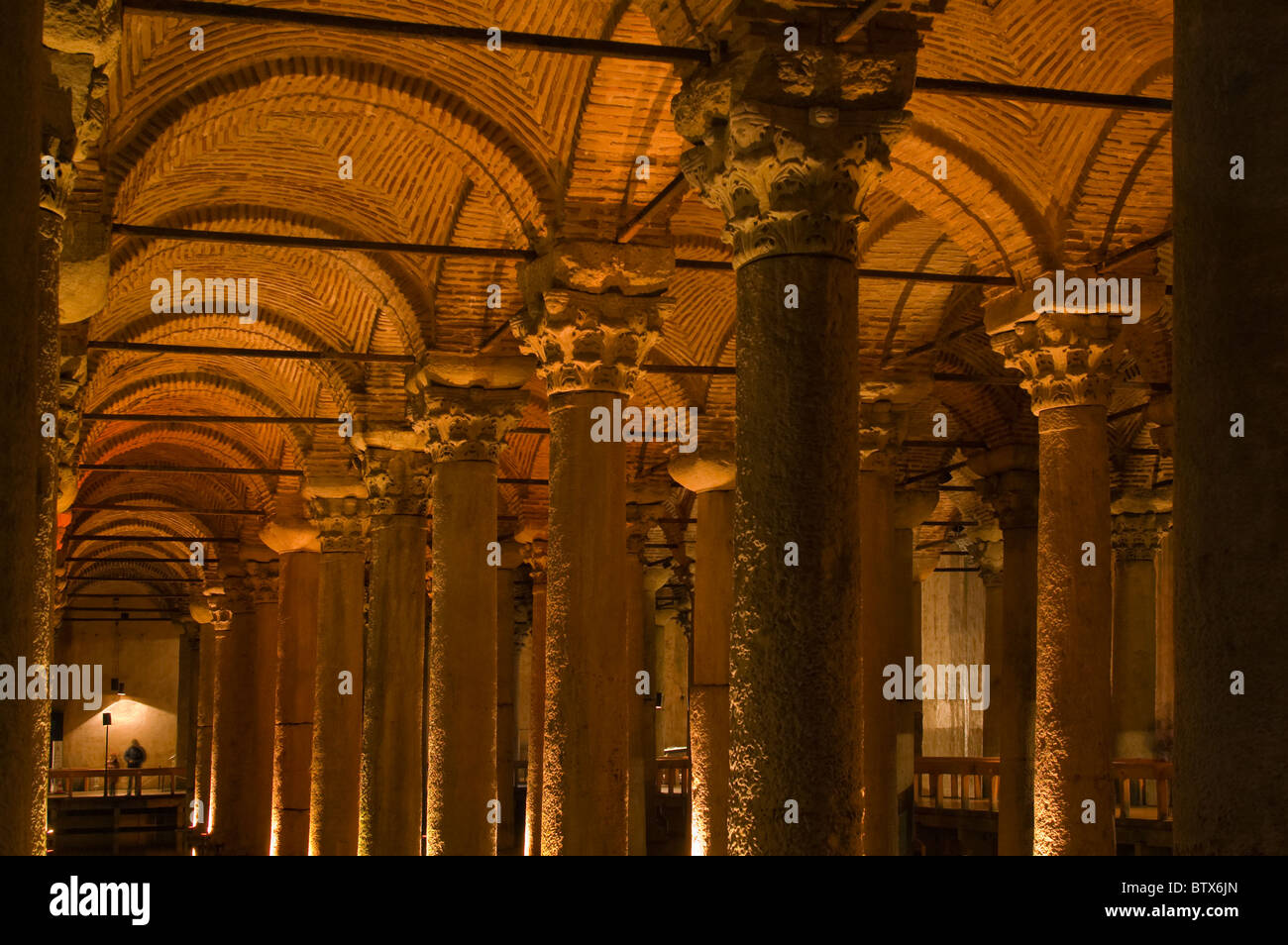 Underground cistern, Basilica, Istanbul Turkey Stock Photo - Alamy