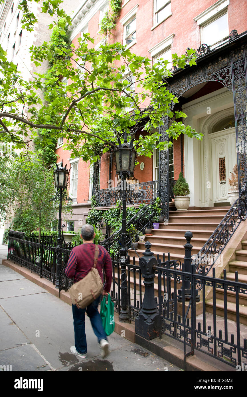 Gramercy Park Historic District Stock Photo - Alamy