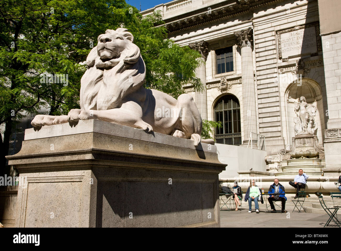 New York Public Library Stock Photo - Alamy