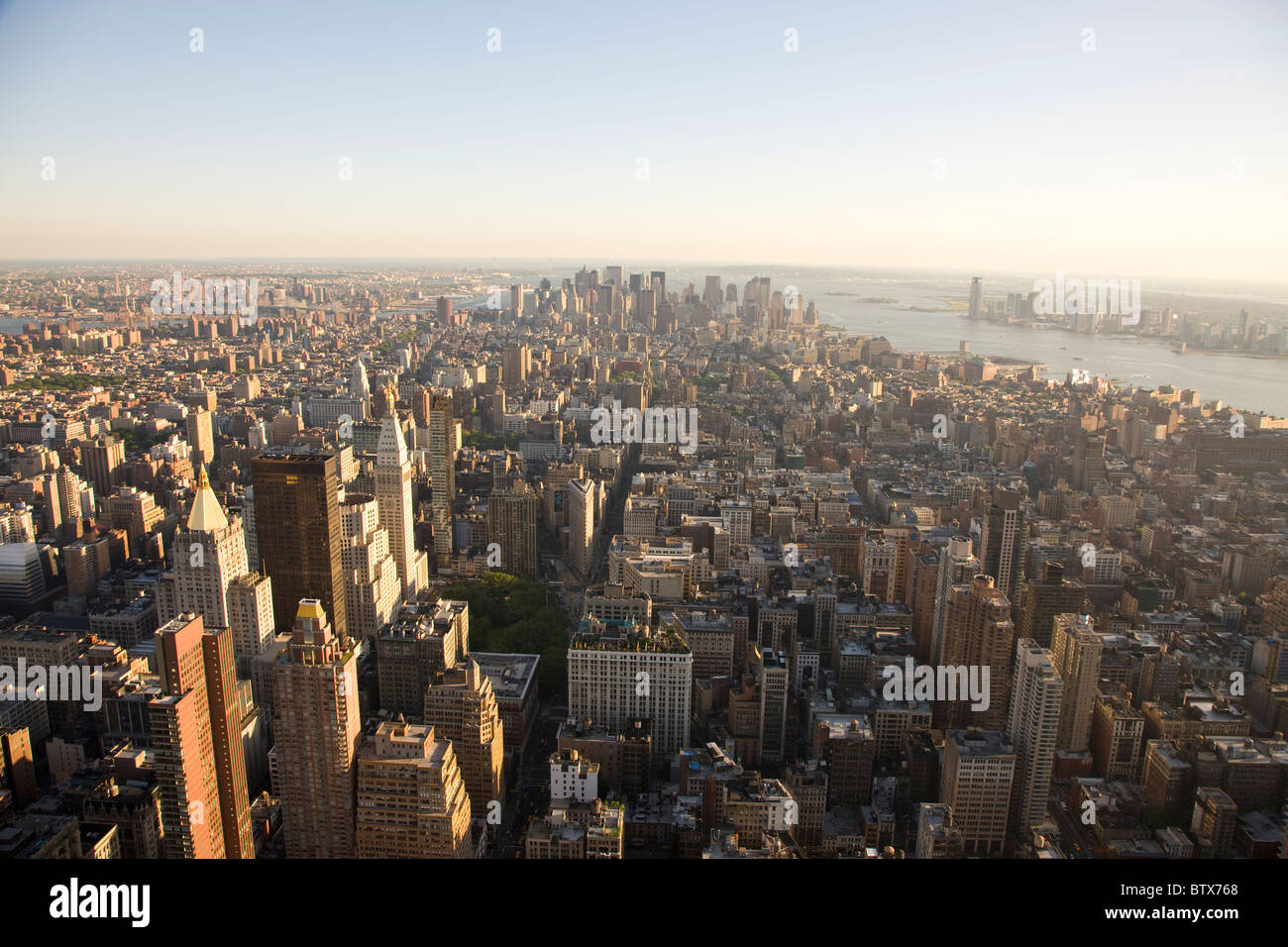 View from Empire State Building Stock Photo - Alamy