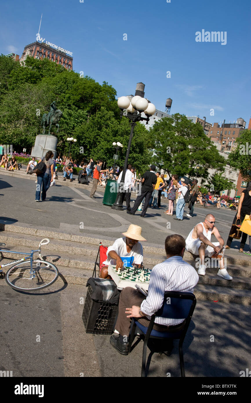 Union Square Park Stock Photo - Alamy