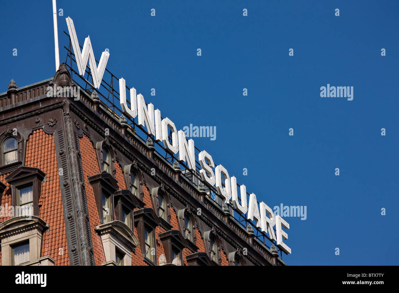 W Union Square Hotel Stock Photo - Alamy