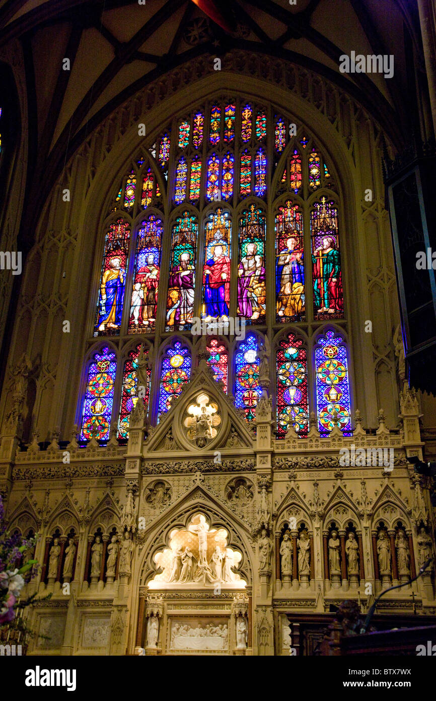 Trinity church new york hi-res stock photography and images - Alamy