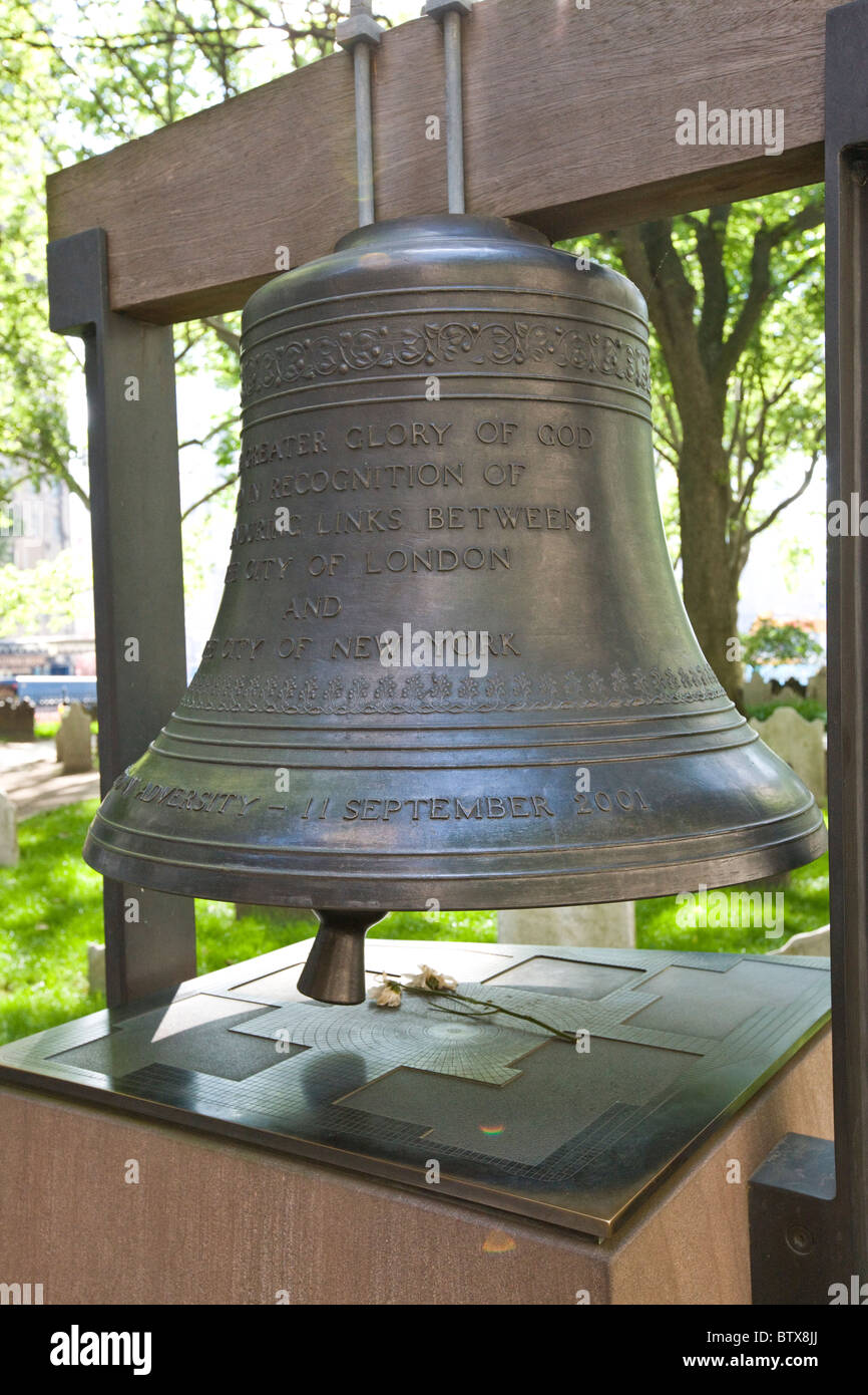 September 11 memorial bell hi-res stock photography and images - Alamy