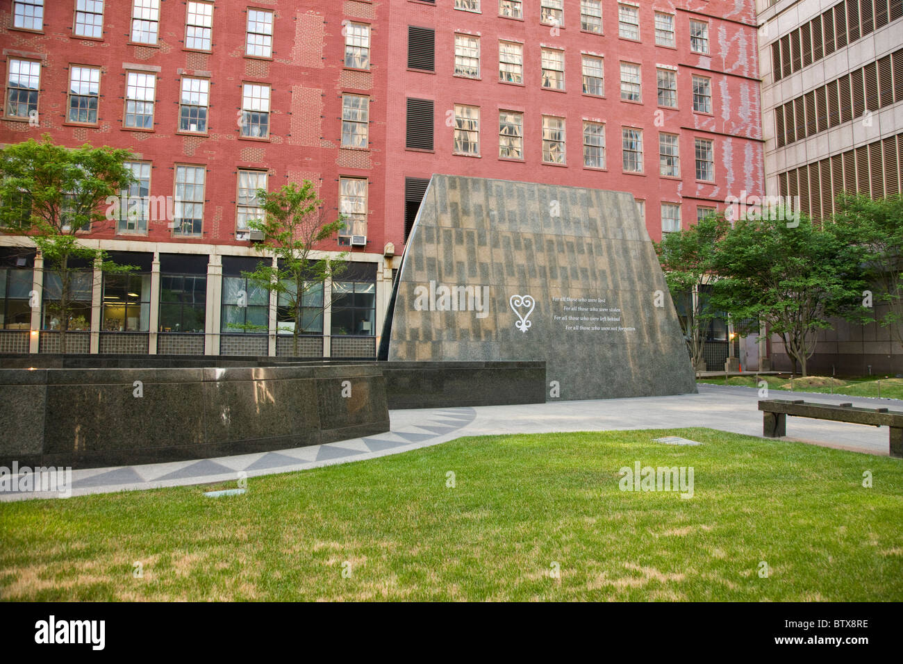 African Burial Ground Stock Photo - Alamy