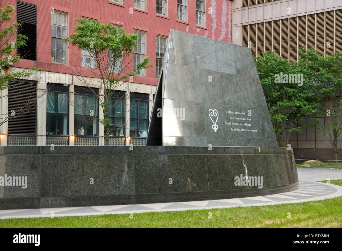 African Burial Ground Stock Photo - Alamy