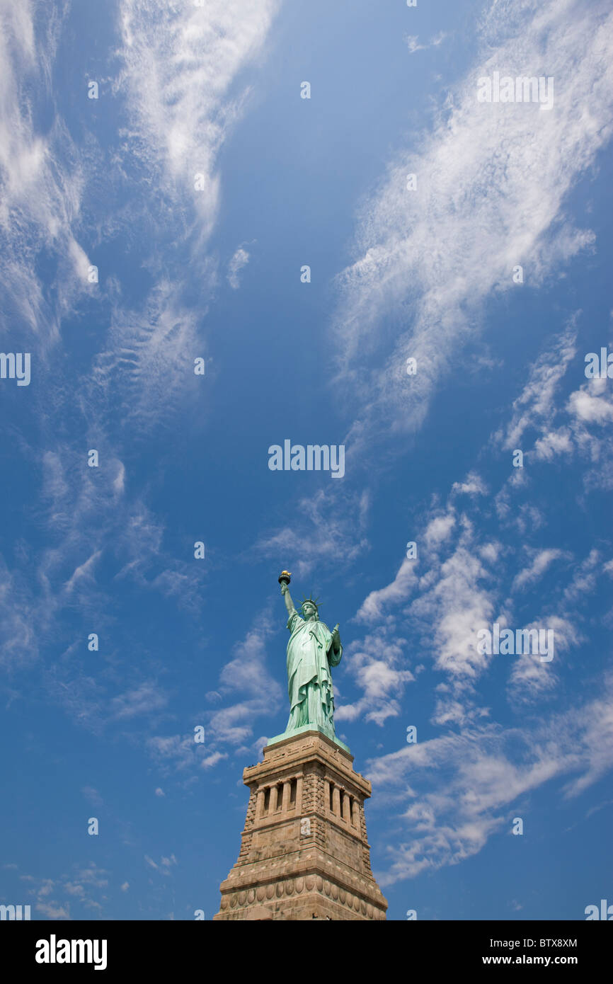 Statue of Liberty on Liberty Island Stock Photo - Alamy