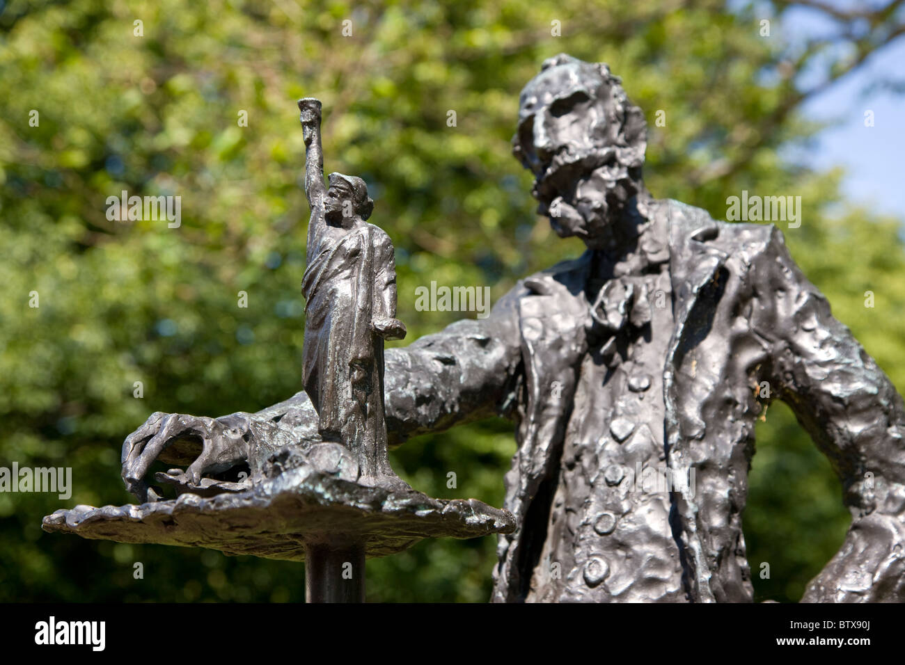 Sculpture of Frederic Bartholdi the French Sculptor of the Statue of ...