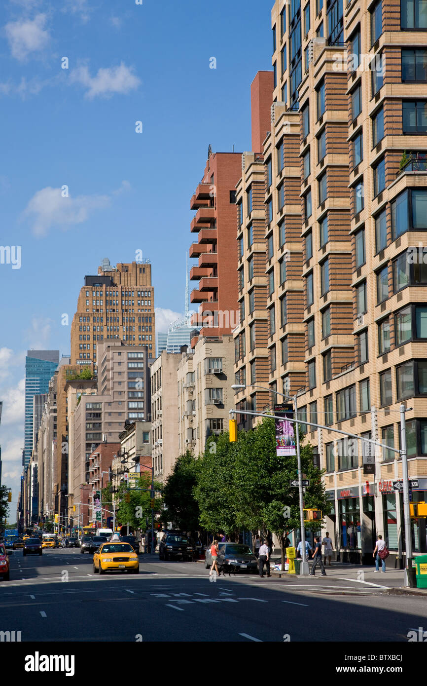 Chelsea district street scene Stock Photo - Alamy