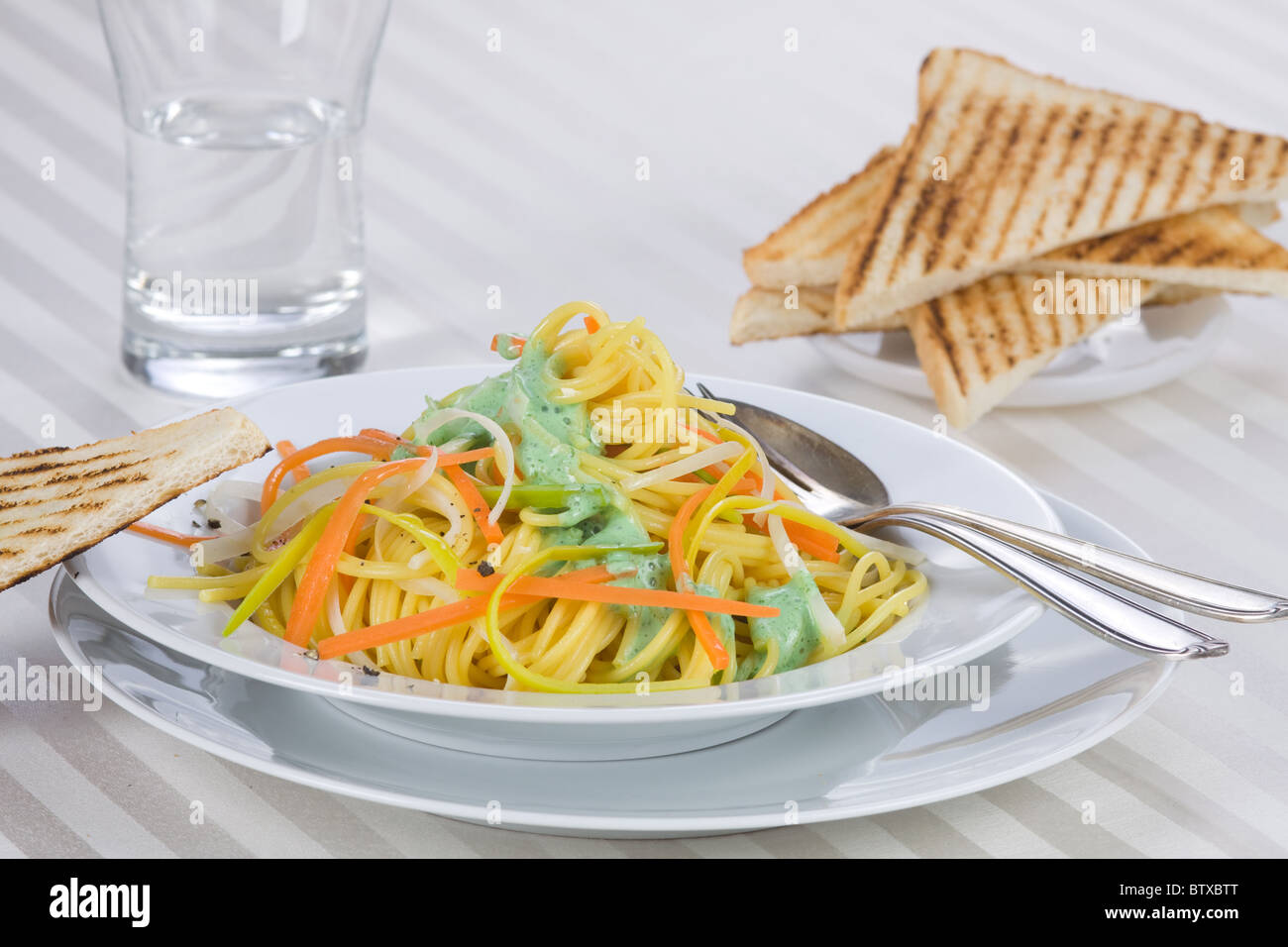 Spaghetti strips hi-res stock photography and images - Alamy