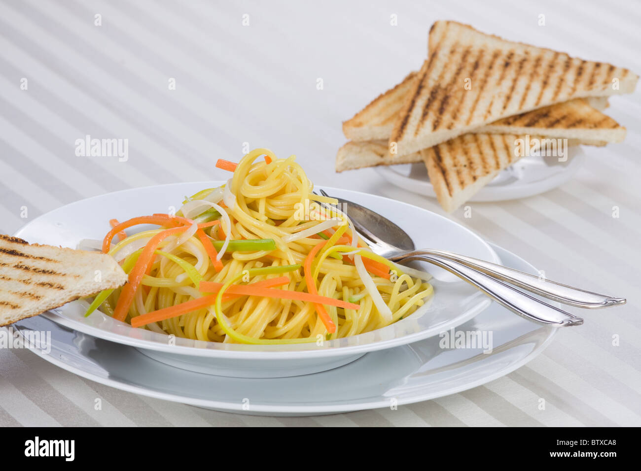 Spaghetti strips hi-res stock photography and images - Alamy