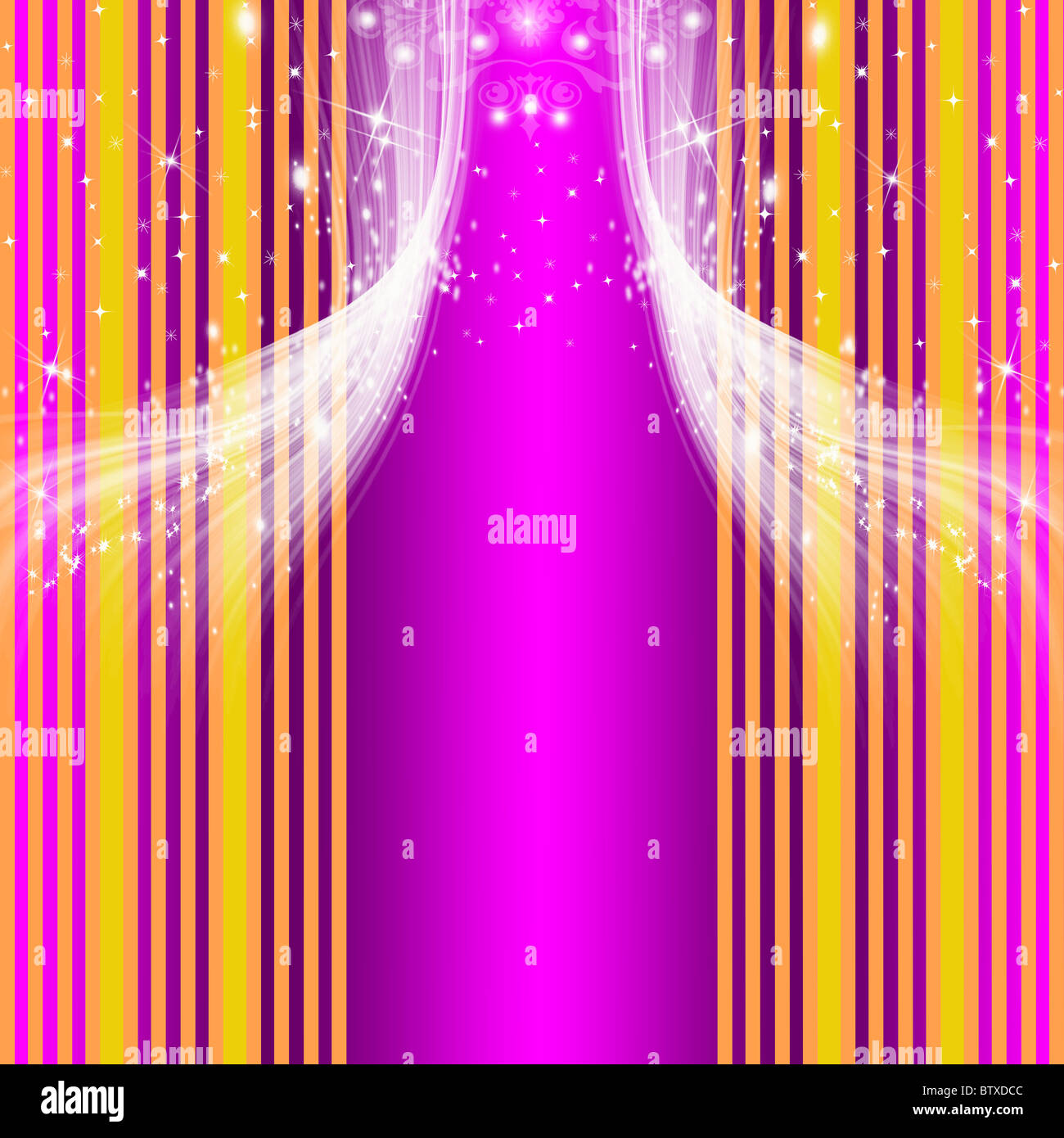 Abstract elegant fantasy stage background Stock Photo - Alamy