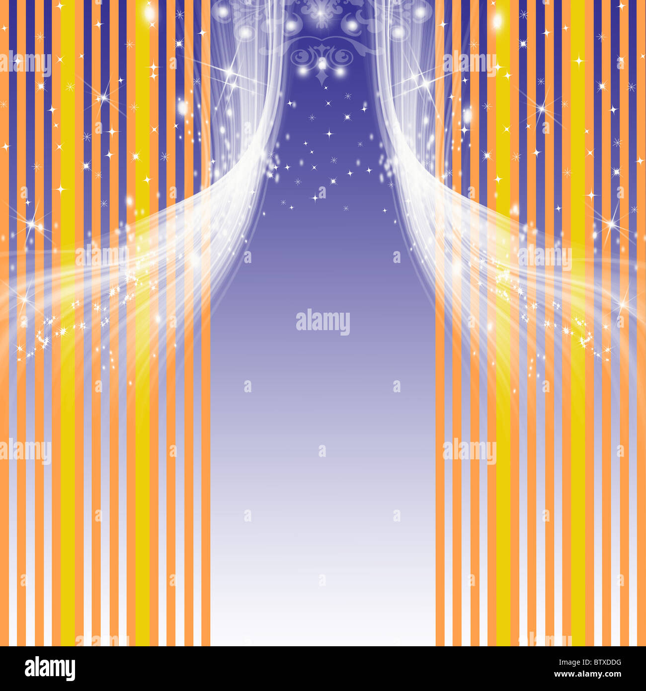 Abstract elegant fantasy stage background Stock Photo - Alamy