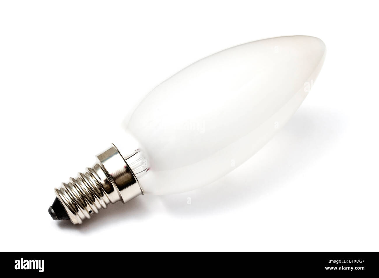 Light Bulb isolated on white background Stock Photo - Alamy