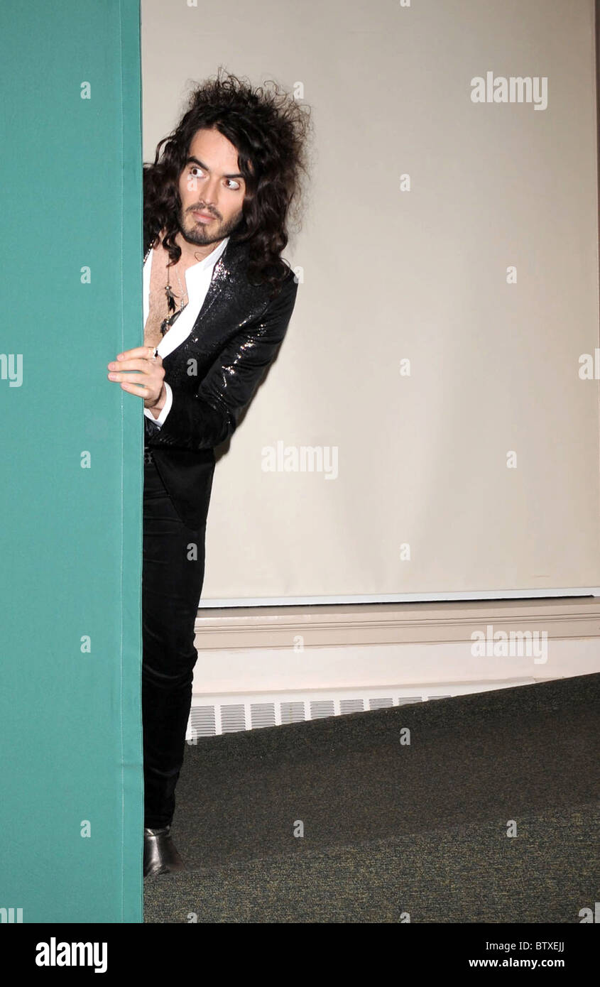 Russell Brand Book Signing Stock Photo - Alamy