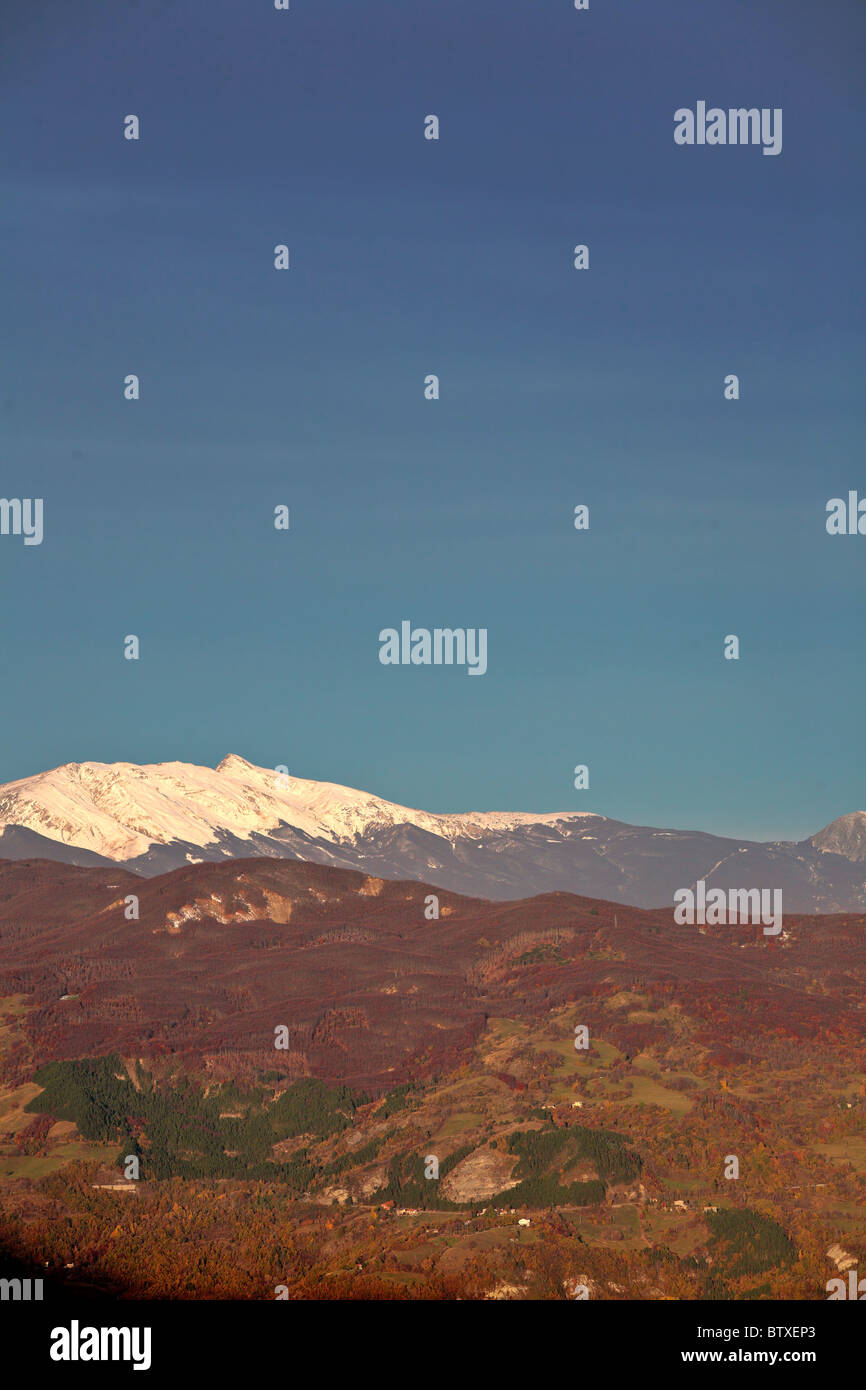 Autumn on the Appennini Modena Italy Stock Photo - Alamy